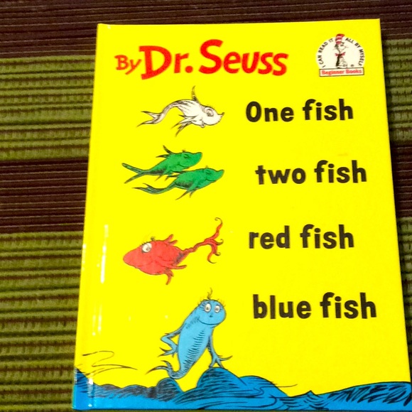 Beginner Books Random House | Other | Mint Dr Seuss One Fish Two Fish ...